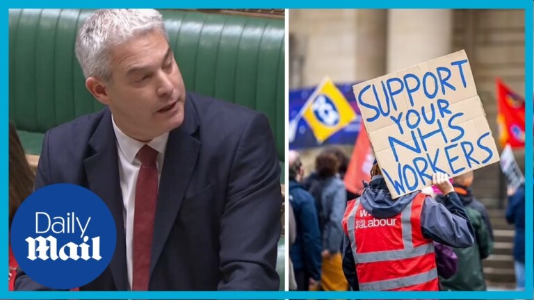 LIVE NHS crisis: British health minister Steve Barclay makes statement ...