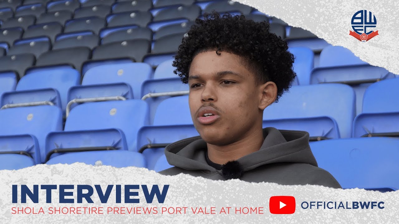 SHOLA SHORETIRE | Forward previews Port Vale at home - City Cars Bury