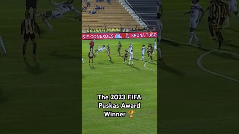 Guilherme Madruga’s FIFA Puskas Award Winning Goal 🥇