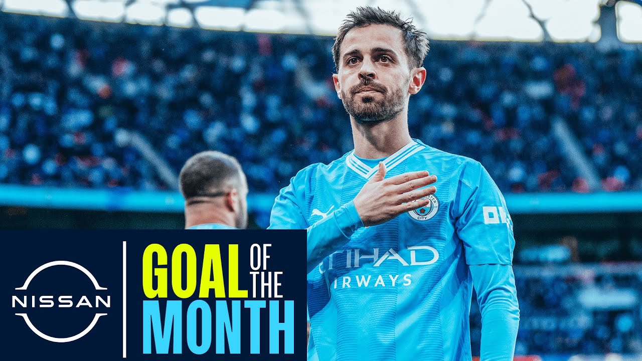 Man Citys April Goals of the Month | Bernardo Fowler and De Bruyne ...