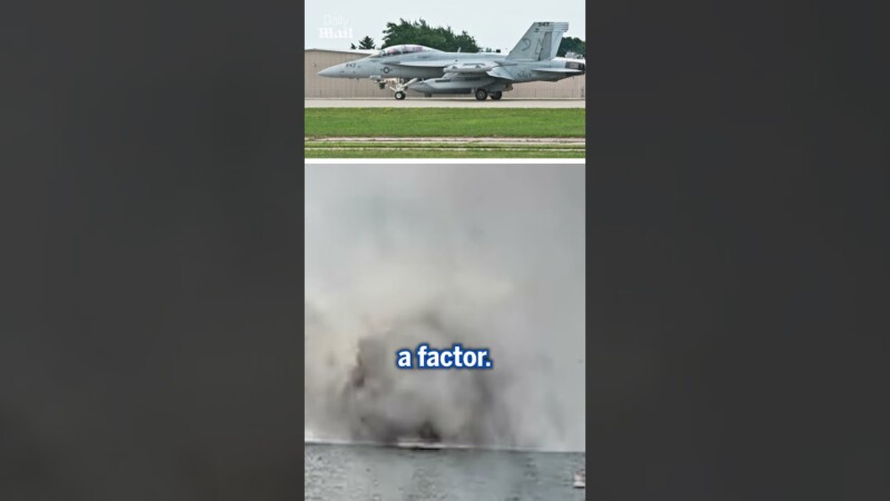 $67 million Navy jet crashes into San Diego Bay
