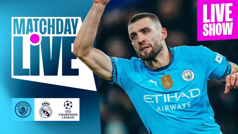 MATCHDAY LIVE! City face Real Madrid! | Champions League