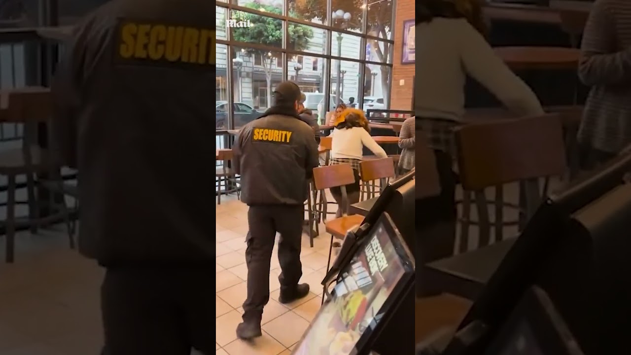 Security guard caught on camera slapping customer at Taco Bell