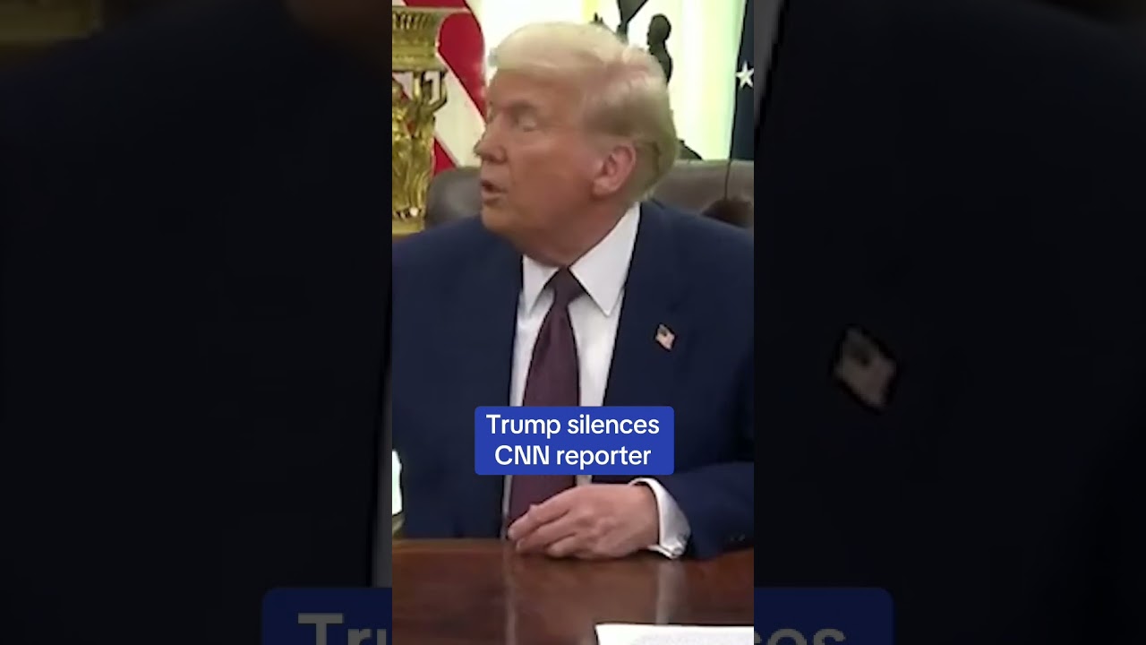 Trump silences CNN reporter
