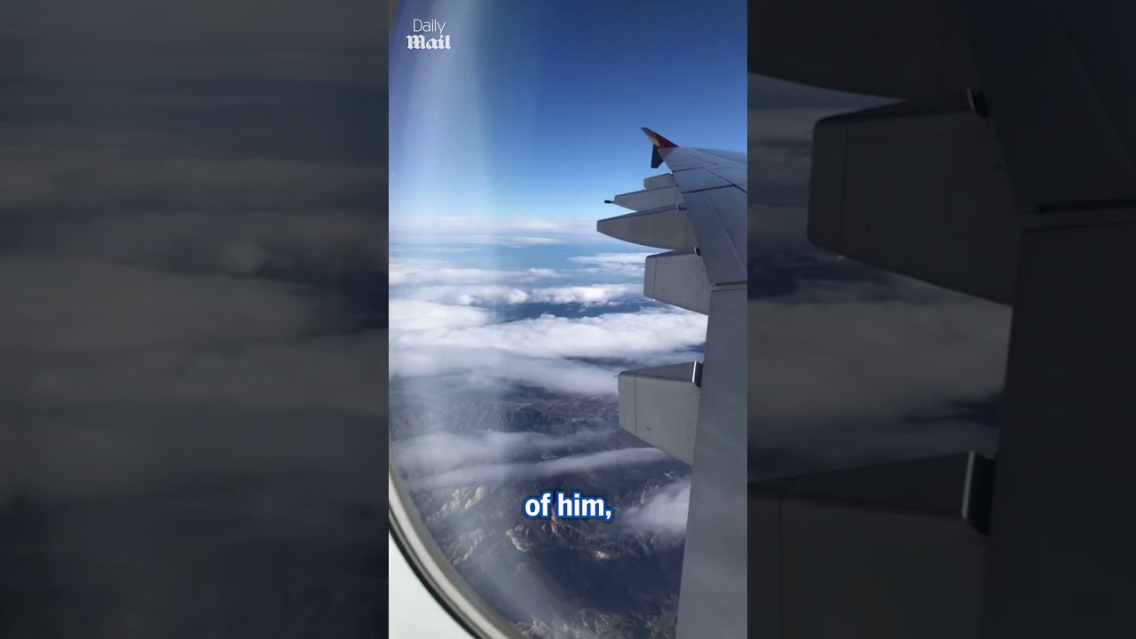 Unruly passenger restrained after punching window